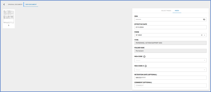 Extract a Document – eOPF Resource Center